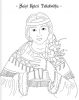 St. Kateri Coloring Pages And Drawing - The Catholic Homeschool
