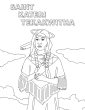 St. Kateri Coloring Pages And Drawing - The Catholic Homeschool
