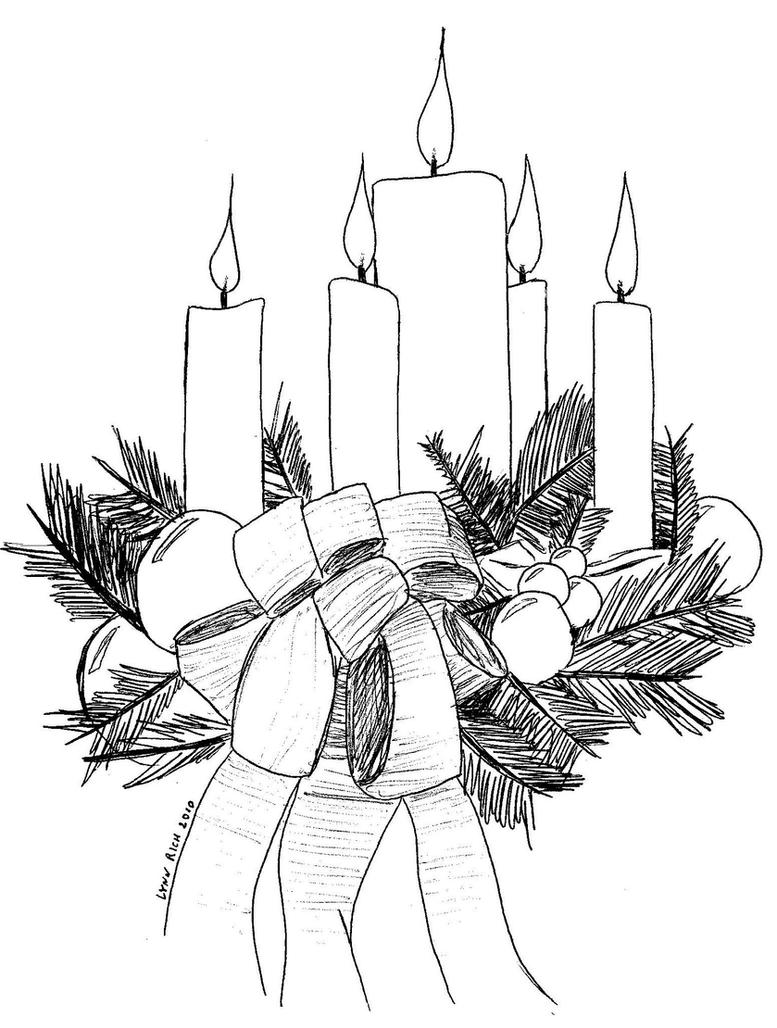 Advent Coloring Pages And Drawing - The Catholic Homeschool