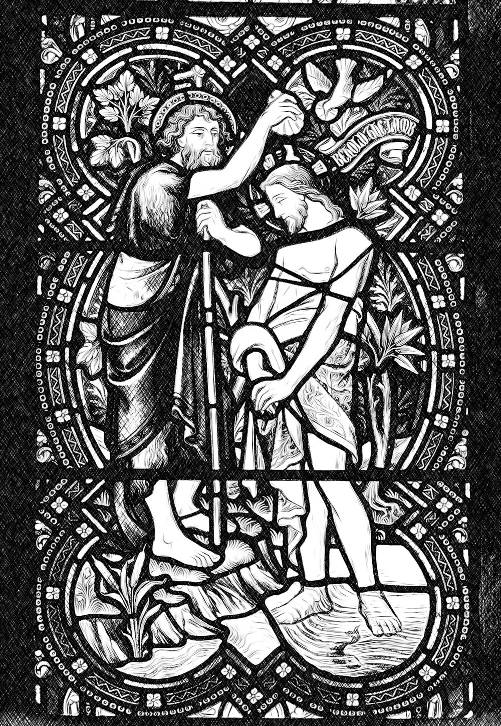 Baptism Coloring Pages And Drawing - The Catholic Homeschool