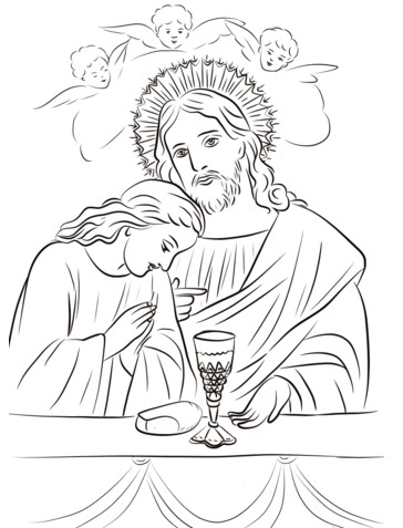 Holy Eucharist Coloring Pages And Drawing - The Catholic Homeschool