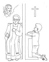 Confession Coloring Pages And Drawing - The Catholic Homeschool