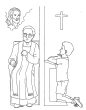 Confession Coloring Pages And Drawing - The Catholic Homeschool