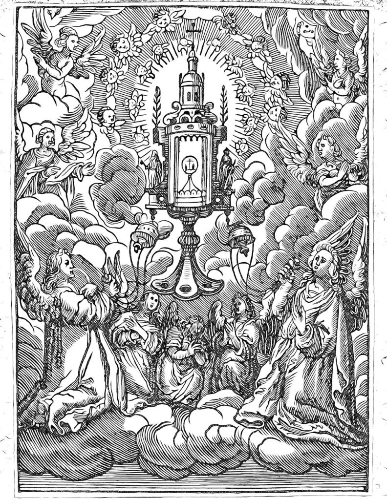 Holy Eucharist Coloring Pages And Drawing - The Catholic Homeschool