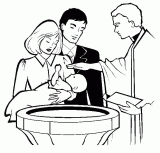 Baptism Coloring Pages And Drawing - The Catholic Homeschool