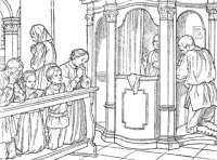 Confession Coloring Pages And Drawing - The Catholic Homeschool