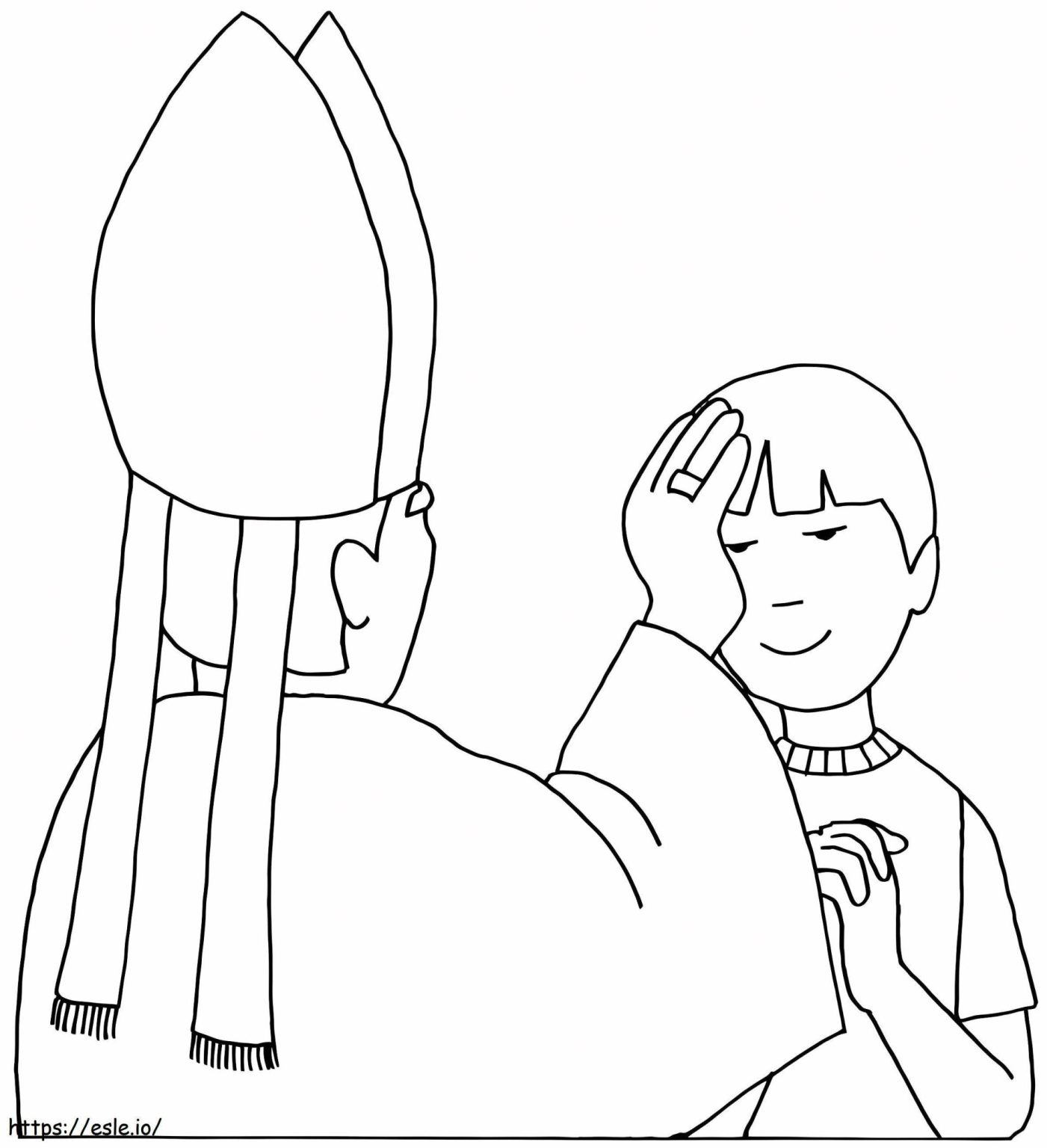 Confirmation Coloring Pages And Drawing - The Catholic Homeschool