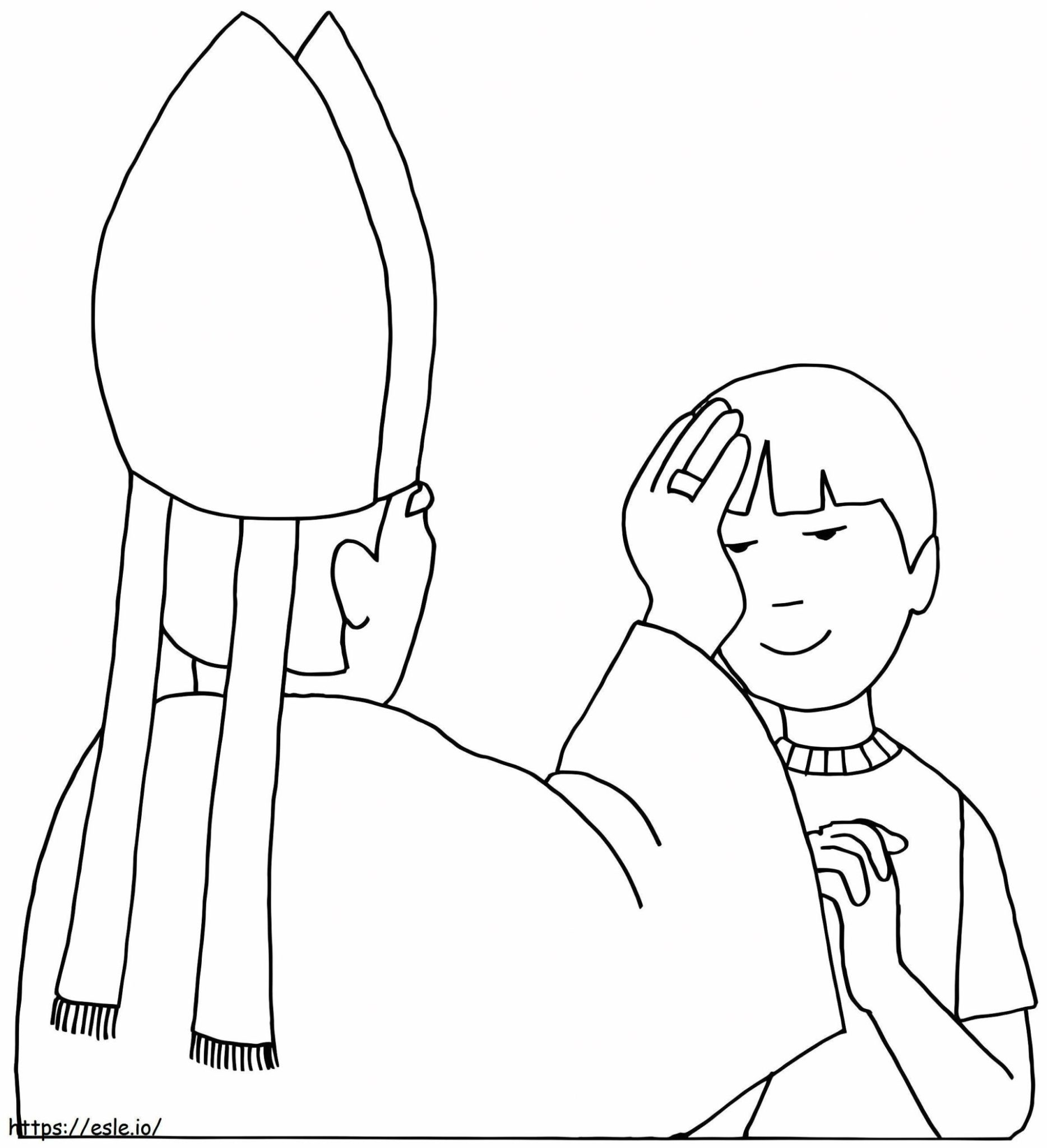 Confirmation Coloring Pages And Drawing - The Catholic Homeschool