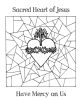 Sacred Heart Coloring Pages And Drawing - The Catholic Homeschool