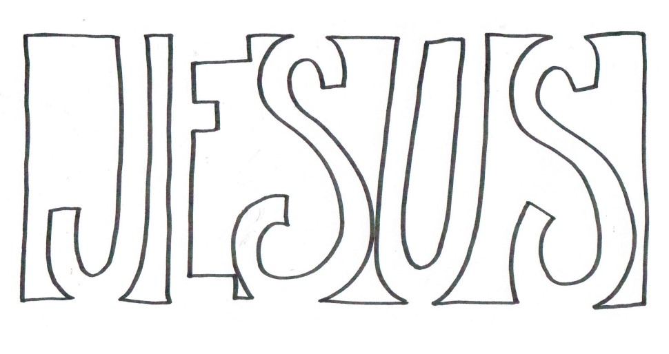 Holy Name Of Jesus Coloring Pages And Drawing - The Catholic Homeschool